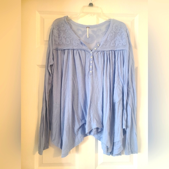 Free People | Tops | Free People Peasant Top | Poshmark